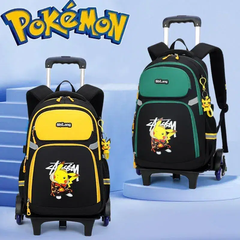 Pokémon trolley rugzak met Pikachu design • Mijn Schooltas