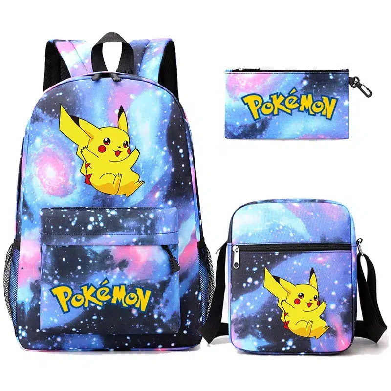 Pokémon Rugzak Set met Pikachu Design • Mijn Schooltas