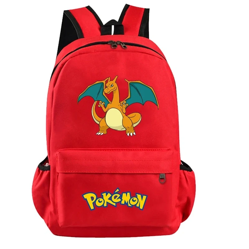 Rode Pokémon Rugzak met Dracaufeu Print • Mijn Schooltas